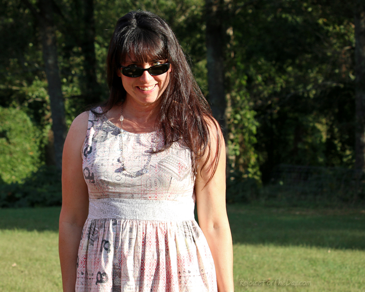 The Eclectic Typo Dress – Rejoice for the Day