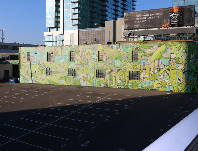 Tour Nashville: Wall Murals in the Gulch Take Two – Rejoice for the Day