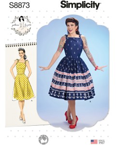 A Completed Simplicity 8873 – Rejoice for the Day